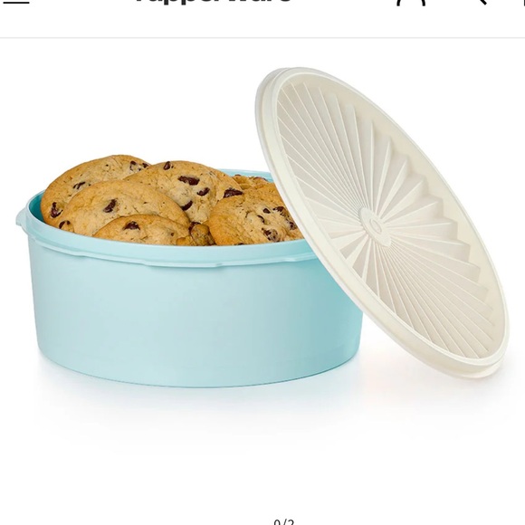 Tupperware | Kitchen | New Vintage Servalier Stacking Canister | Poshmark